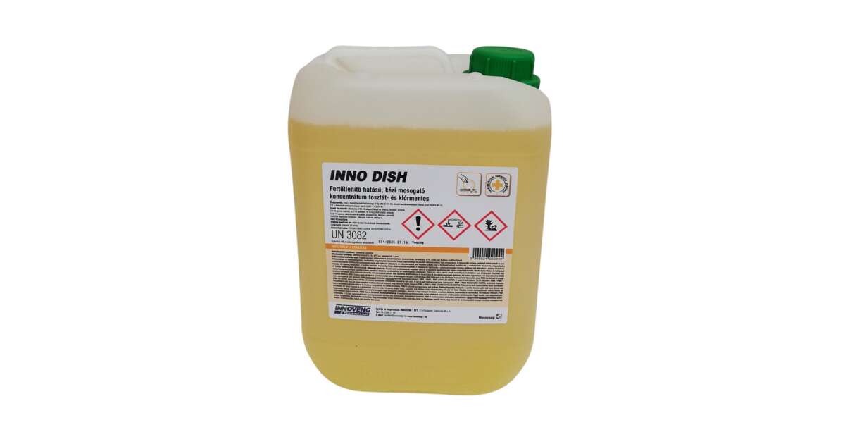 Inno-Dish fertőtlenítő hatású mosogatószer 5L | Pepita.hu