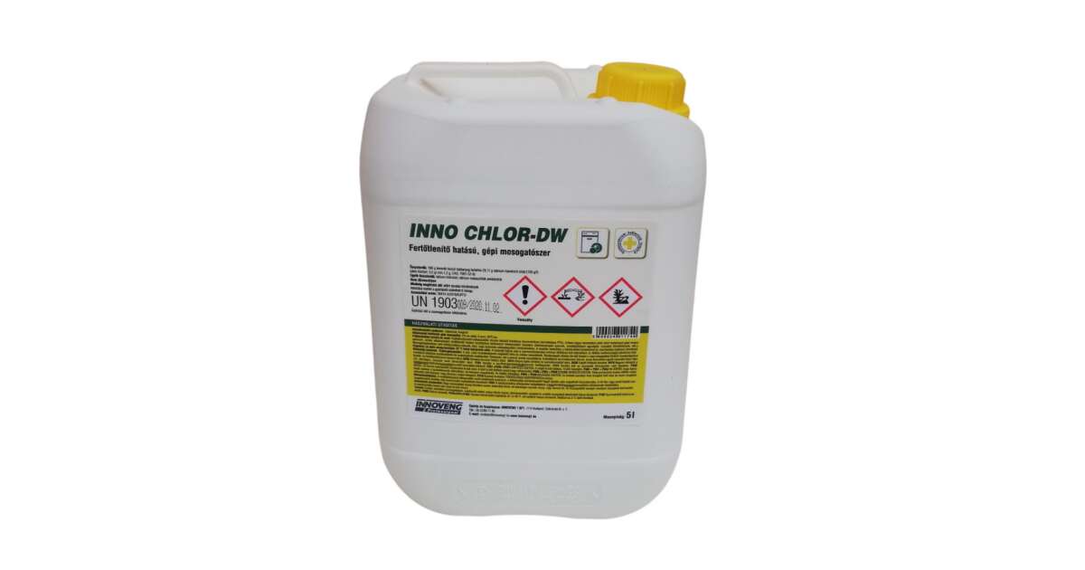 Inno Chlor-DW gépi mosogatószer 5L | Pepita.hu