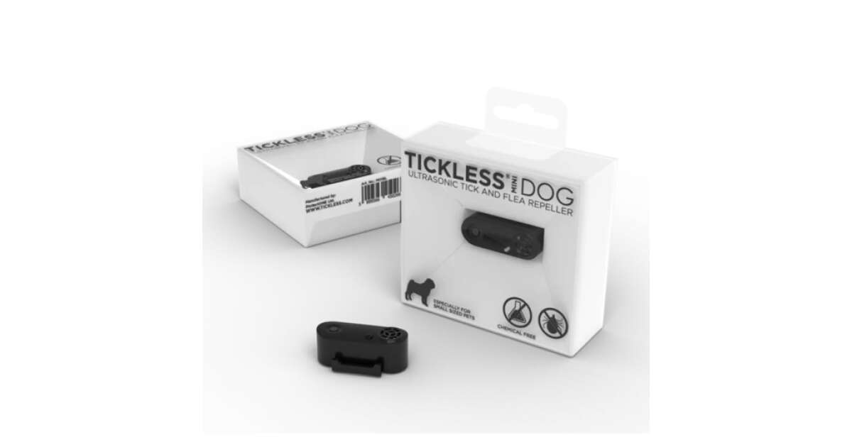 TICKLESS MINI DOG USB Fekete ultrahangos kullancsriasztó | Pepita.hu