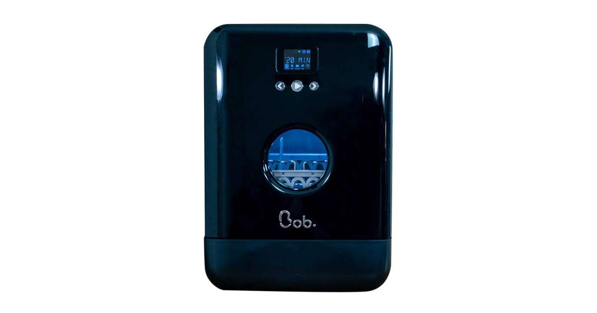 Bob Daan Tech kompakt mini asztali mosogatógép (fekete) | Pepita.hu