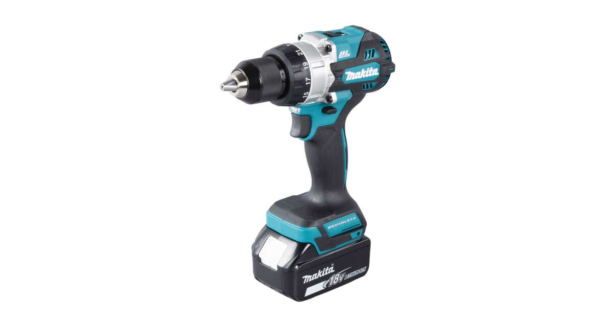 Makita DHP486RTJ fúrógép 2100 RPM 2,7 kg Fekete, Kék | Pepita.hu
