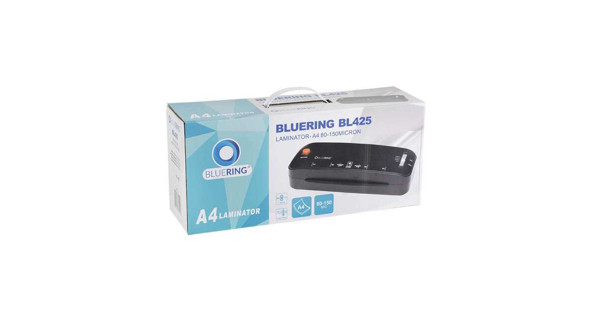 Laminálógép A4, 125 micron Bluering® BL425 | Pepita.hu