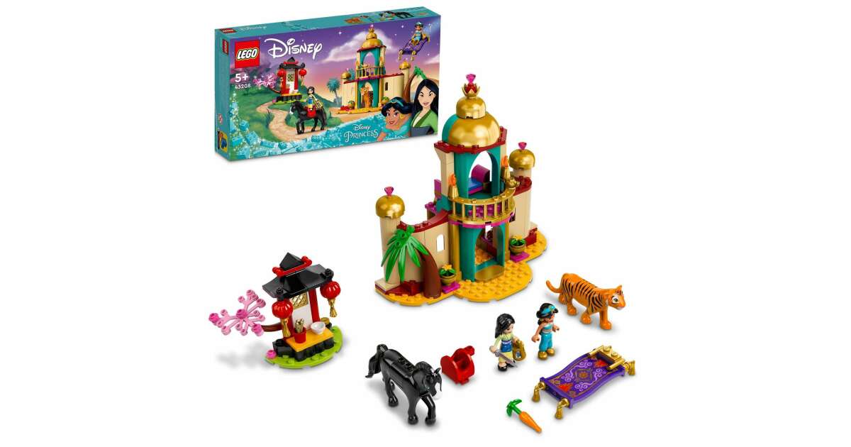 LEGO® Disney Princess Jasmine and Mulan's adventure 43208 | Pepita.com