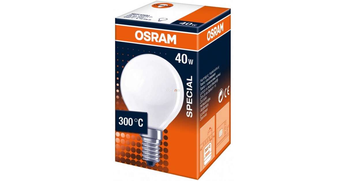 Osram SPECIAL P OVEN FR 40W 240V E14 SÜTŐ IZZÓ | Pepita.hu