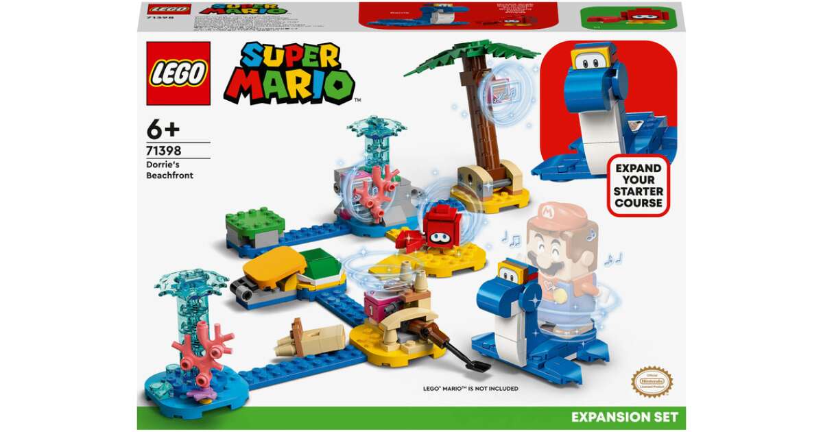 Doplnková sada Lego Super Mario - Pláž Dorrie - 71398 | Pepita.com