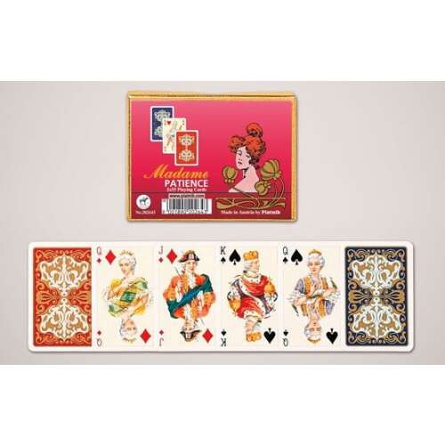 Piatnik Passziánsz kártya Madame minta 2x55 lap (202643) | Pepita.hu