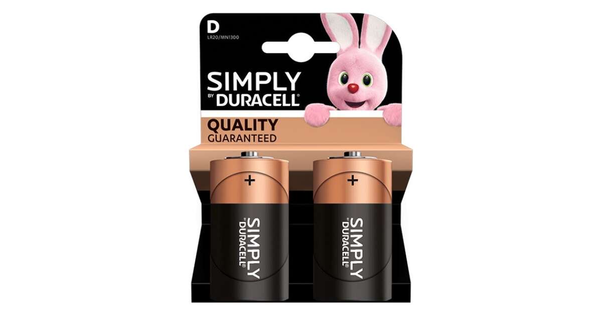 Elem góliát DURACELL Basic MN1300 D 2-es | Pepita.hu