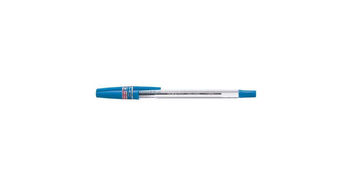 Golyóstoll 0,7mm, kupakos, N5200 Zebra, írásszín kék | Pepita.hu