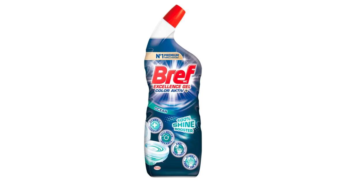 WC tisztító gél 700 ml Power Aktiv Bref Ocean | Pepita.hu