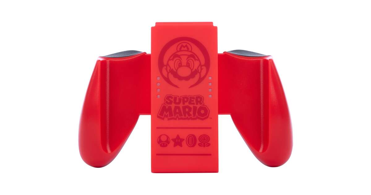 PowerA Nintendo Switch Joy-Con Super Mario Red Comfort Grip kontroller ...