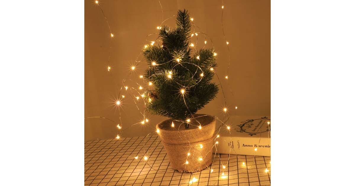 LED fényfüzér, fénydekoráció, USB-s | Pepita.hu