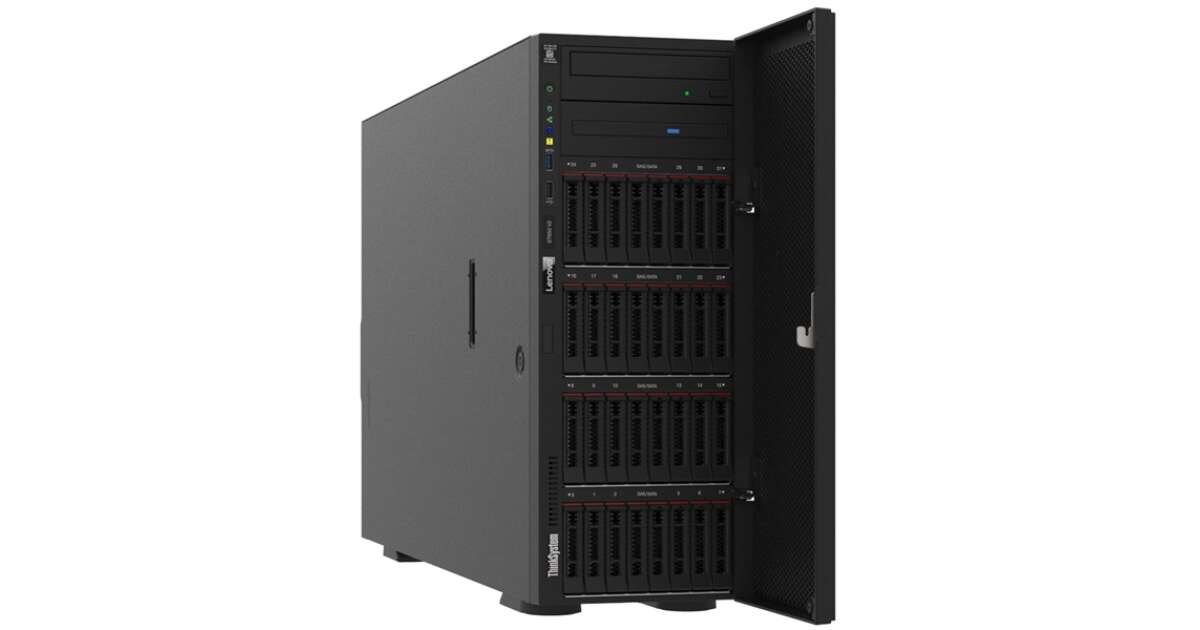 Lenovo tower server thinksystem st650 v2 (2.5), 1x 16c s4314 2.4ghz ...