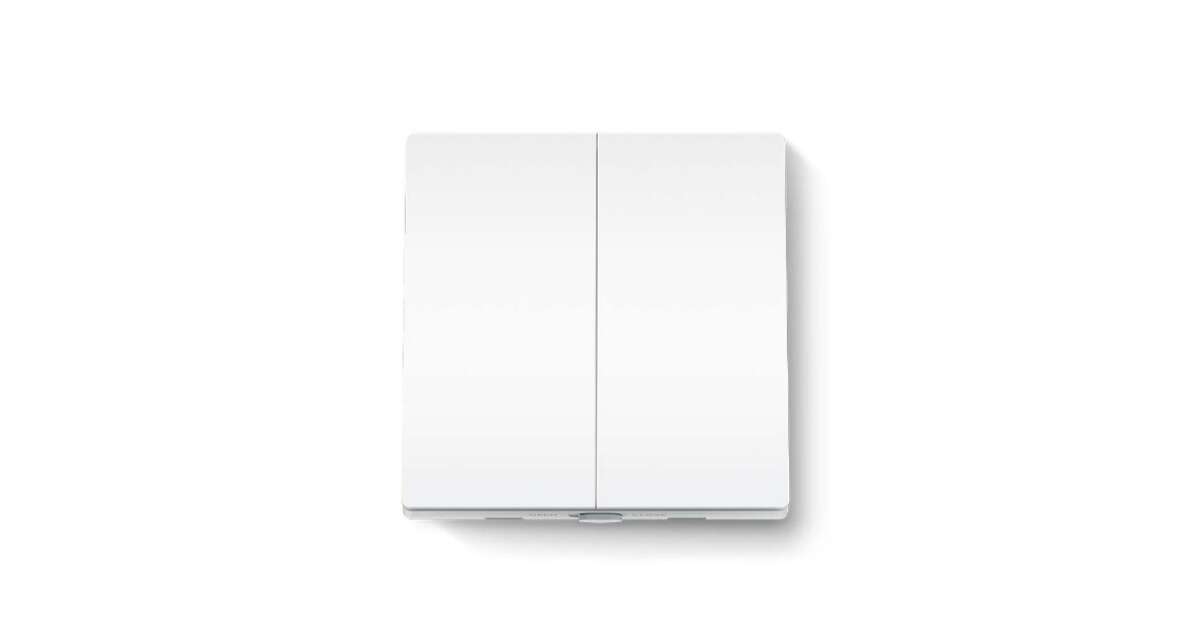 TP-Link Okos kapcsoló - Tapo S220 (Dupla kapcsoló; 250 V~ 50/60Hz 4A ...