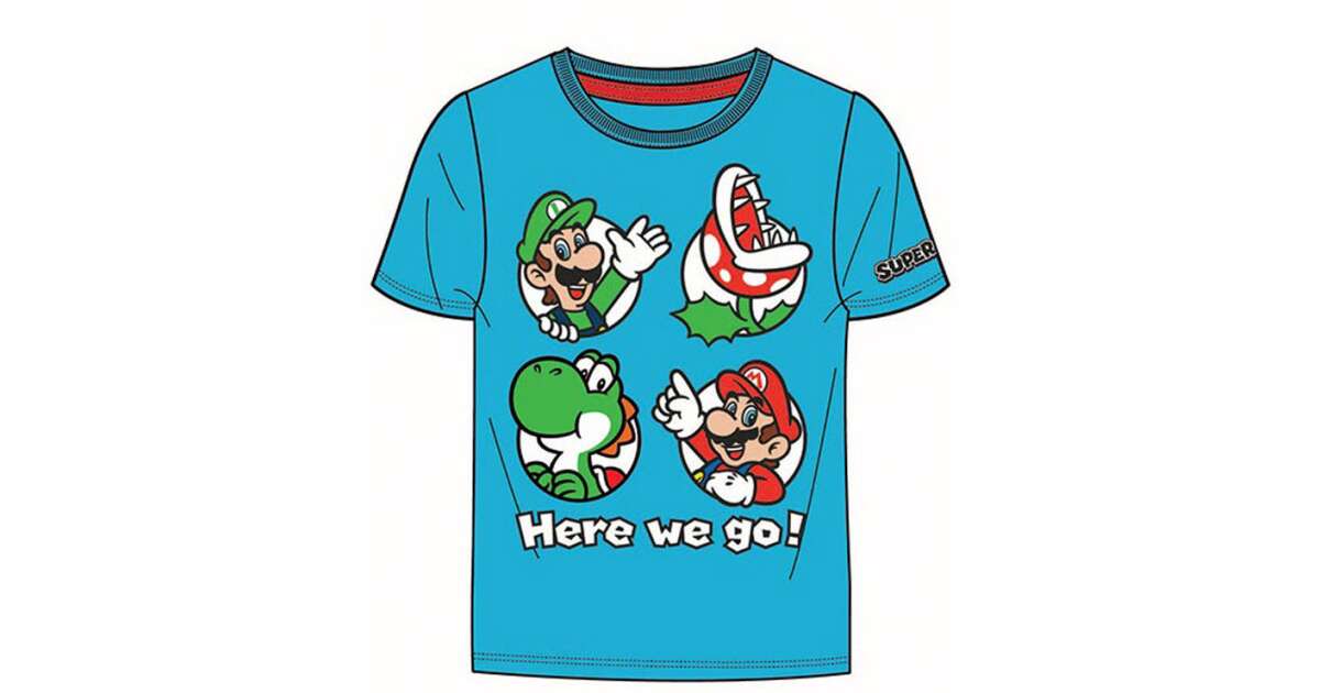 Super Mario Gyerek póló, felső 5 év/110 cm | Pepita.hu