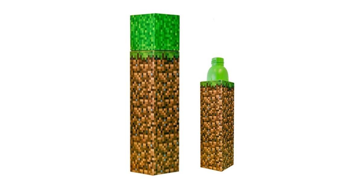 Minecraft plastová fľaša na vodu, športová fľaša 650 ml | Pepita.com