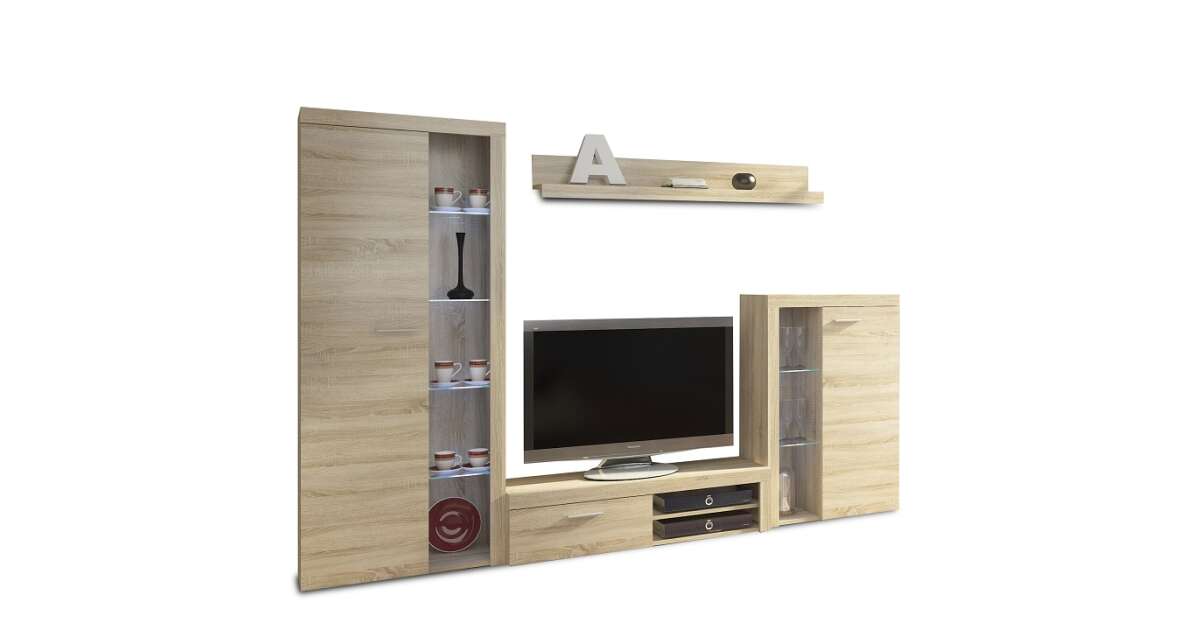 Nappali bútor, tölgy sonoma, ROCHESTER | Pepita.hu