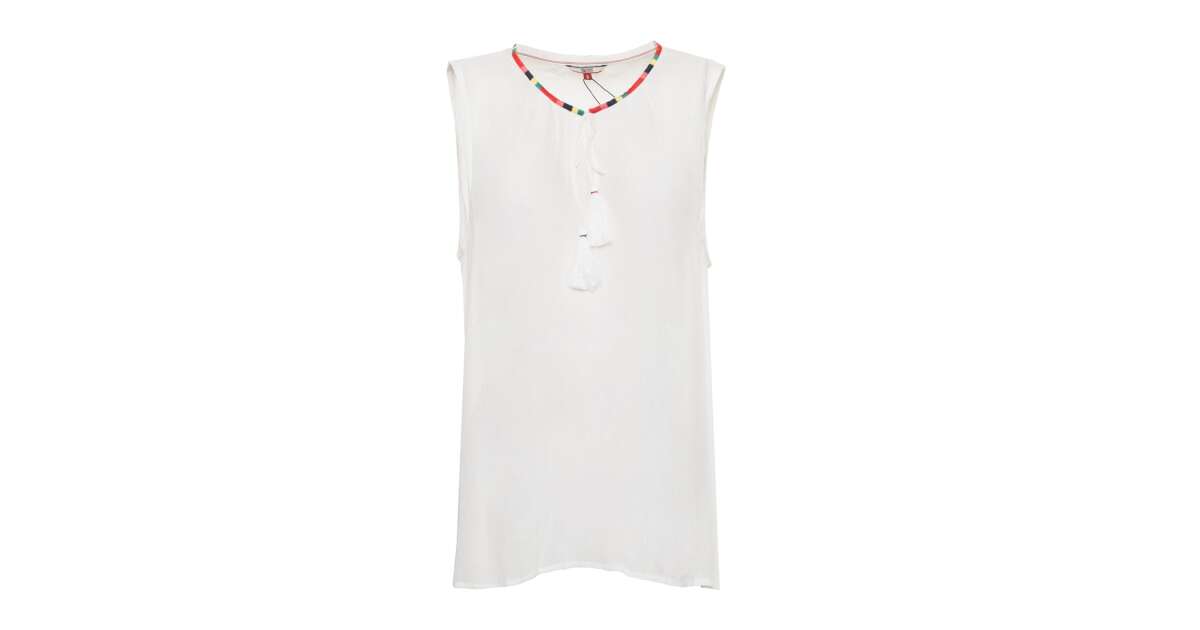 Tommy Hilfiger fehér ujjatlan női top | Pepita.hu Tommy Hilfiger fehér ujjatlan női top | Pepita.hu