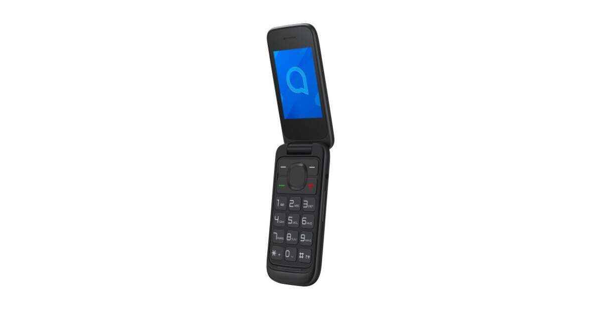 Alcatel 2057D kártyaüggetlen Dual SIM Mobiltelefon, fekete | Pepita.hu