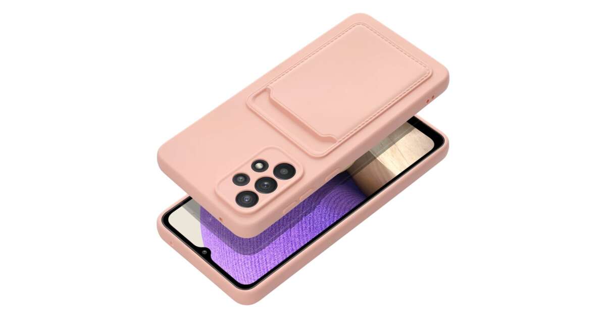 Samsung A33 5G Card case pink színben | Pepita.hu