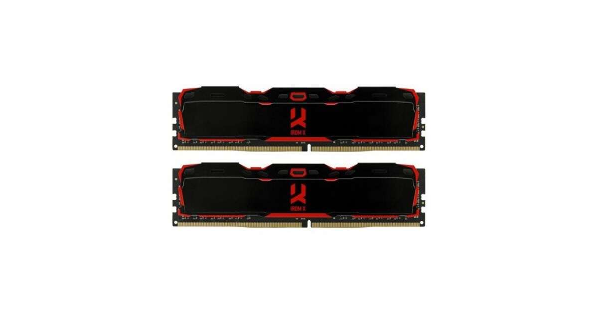 Good Ram 16GB DDR4 2666MHz Kit(2x8GB) IRDM X Series Black | Pepita.hu