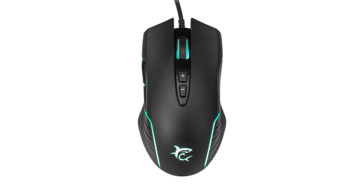 White Shark Azarah RGB Gaming Mouse Black | Pepita.hu