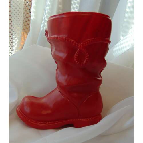 Mikulás műanyag csizma - piros | Pepita.hu