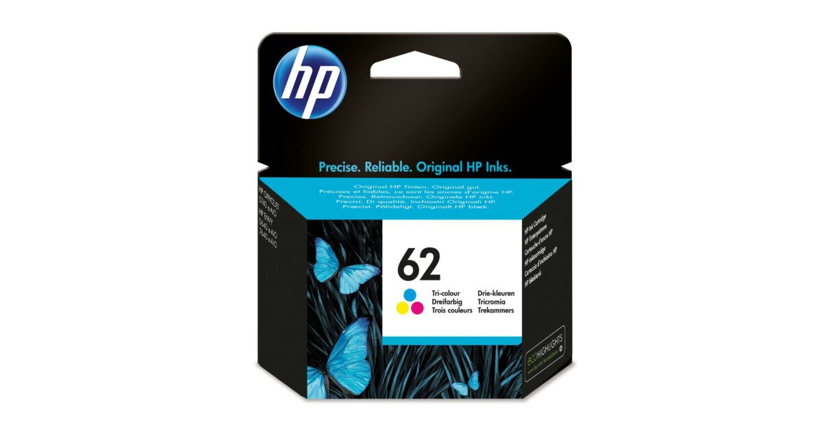 HP INC Insert cerneală HP Cerneală/62 Cartuș tri-color | Pepita.com