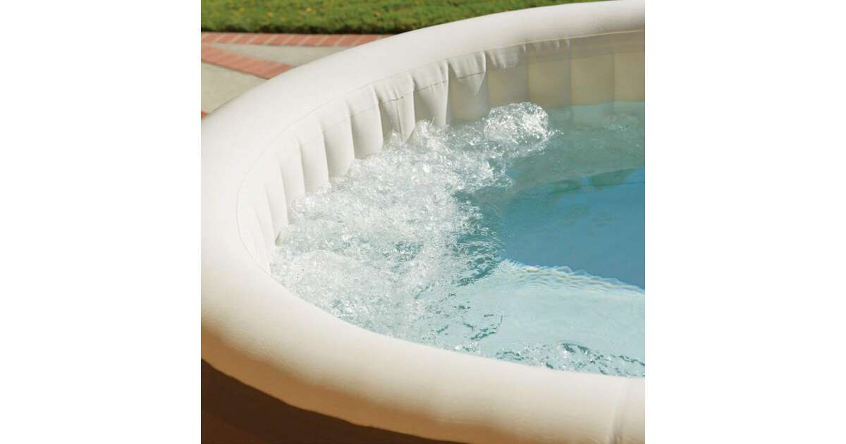 Intex PureSPA Bubble Massage 4 személyes felfújható Jakuzzi 196x71cm ...