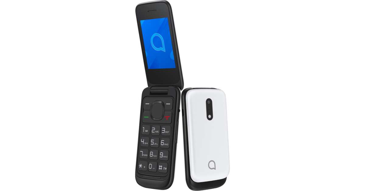 Alcatel 2057D kártyaüggetlen Dual SIM Mobiltelefon, fekete | Pepita.hu