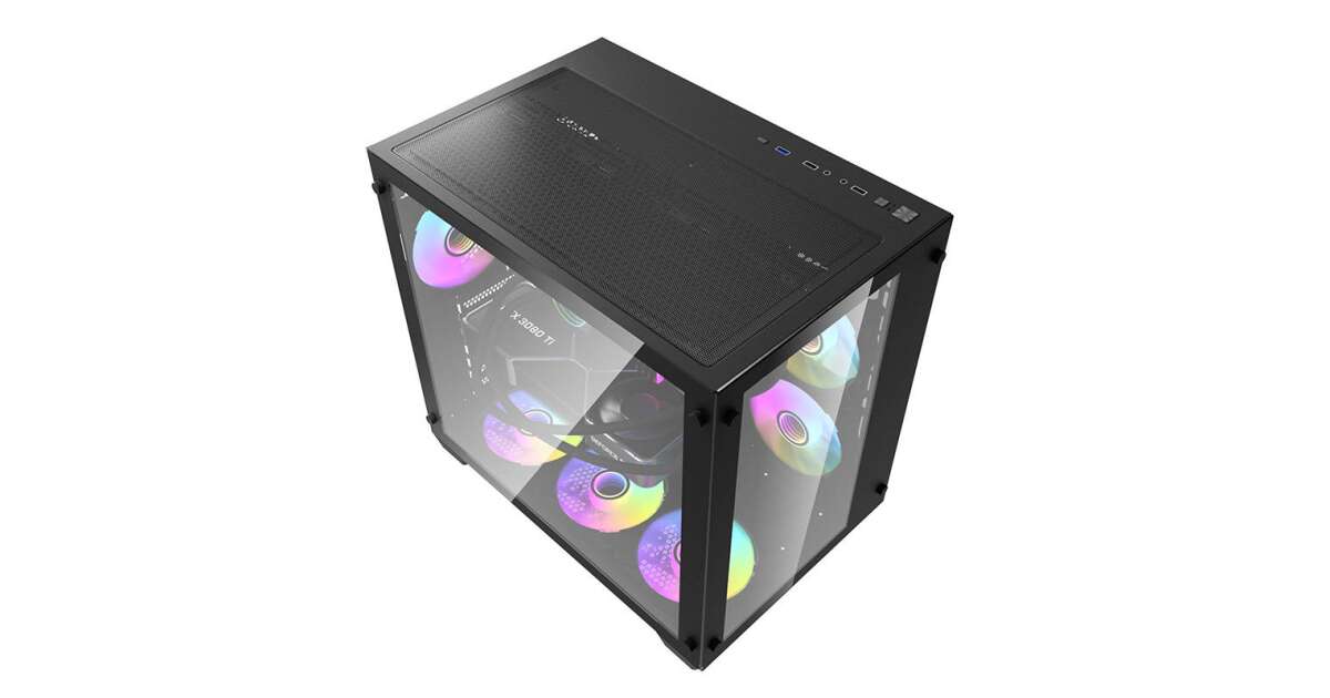 Computer case Darkflash C285 (black) | Pepita.hu