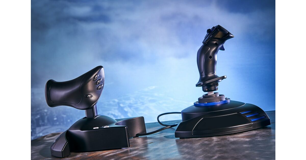 Thrustmaster T.Flight Hotas 4 Fekete, Kék USB 2.0 Joystick Digitális PC ...