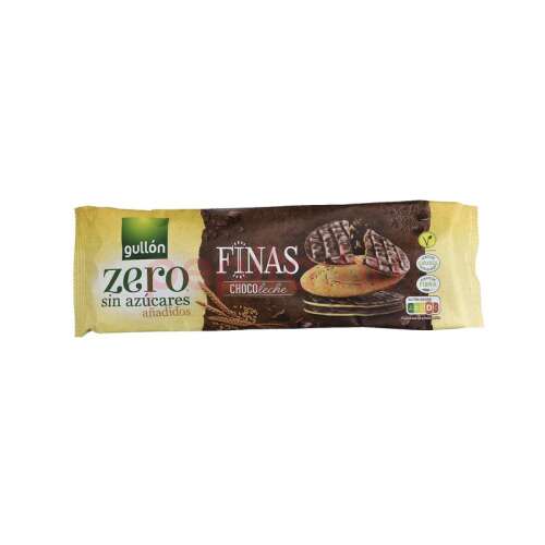 GULLON FINAS ZERO MILK CHOCOLATE BISCUIT NO ADDED SUGAR 150G | Pepita.com