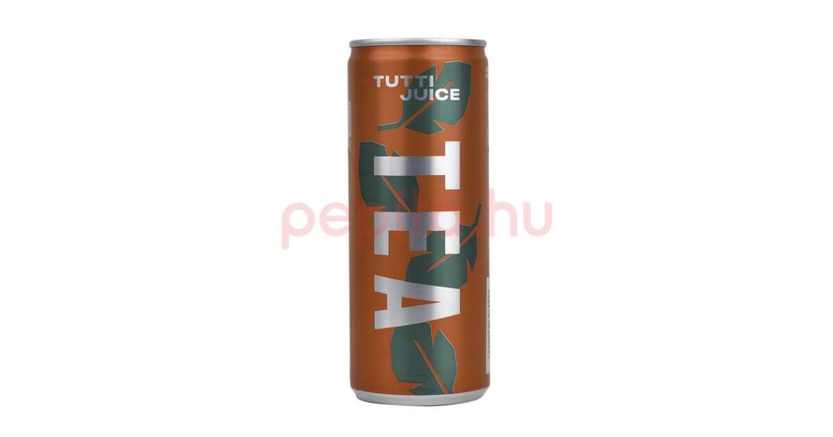 TUTTI JUICE TEA NON-CARBONATED SOFT DRINK 250ML | Pepita.com