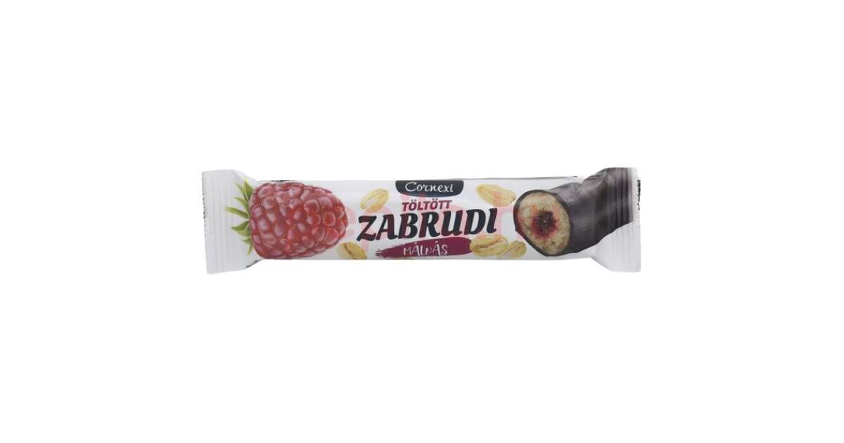 CORNEXI ZABRUDI MÁLNÁS TÖLTELÉKKEL TÖLTÖTT KAKAÓS BEVONATTAL 30G ...