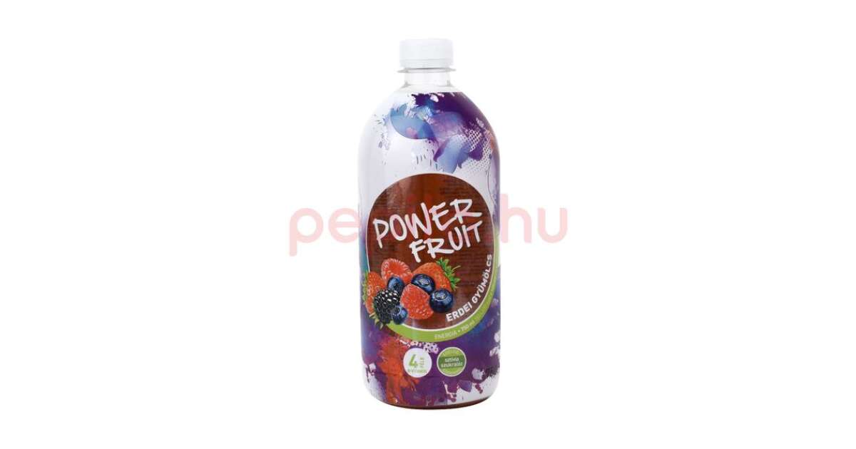 POWER FRUIT ITAL ERDEI GYÜMÖLCS ÍZŰ ÉDESÍTŐSZEREKKEL 750ML | Pepita.hu