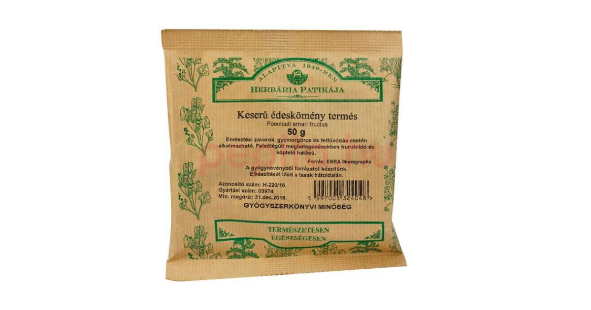 HERBÁRIA TEA FEKETE BODZA VIRÁG SZÁLAS 50G | Pepita.hu