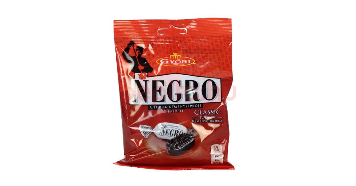 GYŐRI NEGRO CUKOR CLASSIC 79G | Pepita.hu | Pepita.com