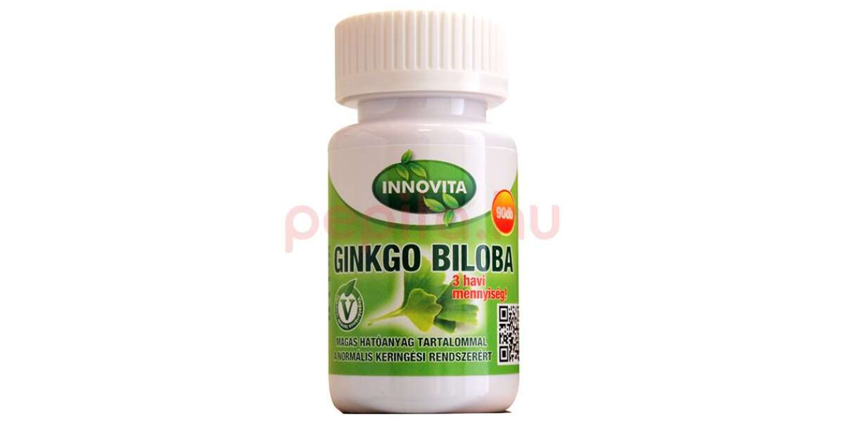 INNOVITA GINKGO BILOBA 80MG TABLETTA 90DB | Pepita.hu