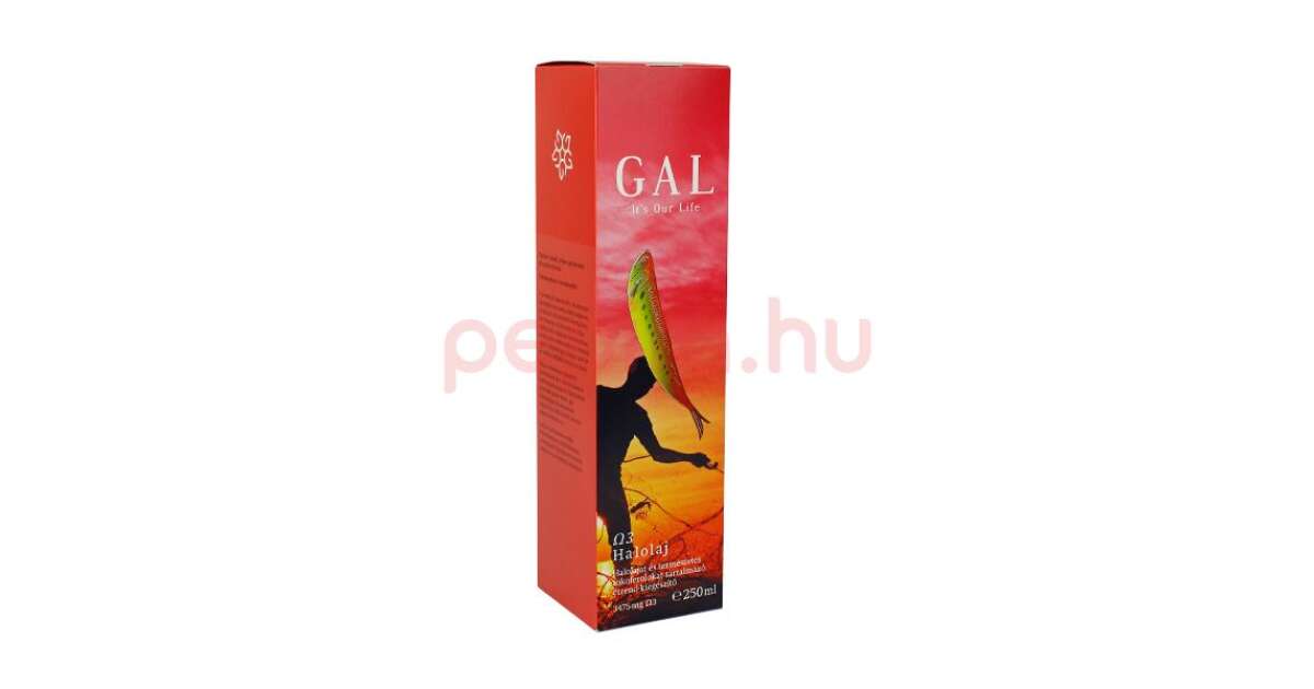 GAL OMEGA-3 HALOLAJ 3400MG 250ML | Pepita.hu