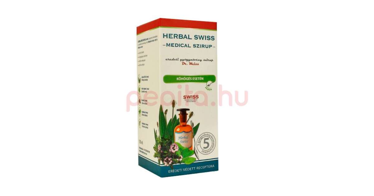 HERBAL SWISS MEDICAL SZIRUP 150ML | Pepita.hu
