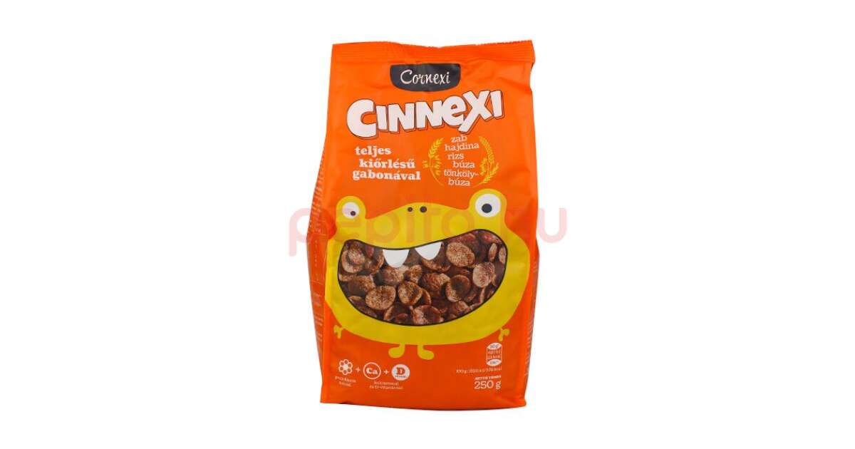 CORNEXI CINNEXI TELJES KIŐRLÉSŰ GABONÁVAL FAHÉJAS GABONAPEHELY 250G ...