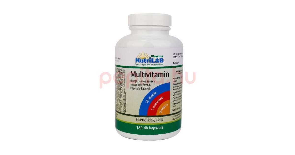 NUTRILAB MULTIVITAMIN OMEGA-3 150DB | Pepita.hu