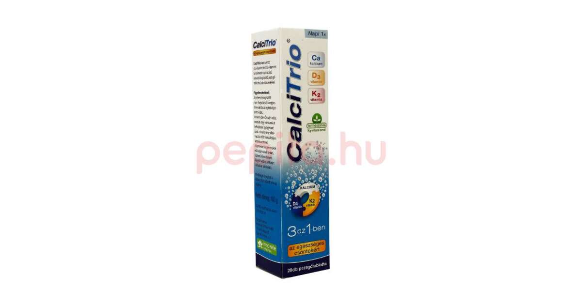 CALCITRIO 3IN1 CALCIUM VITAMIN K2 VITAMIN D3 ORANGE FLAVOURED ...