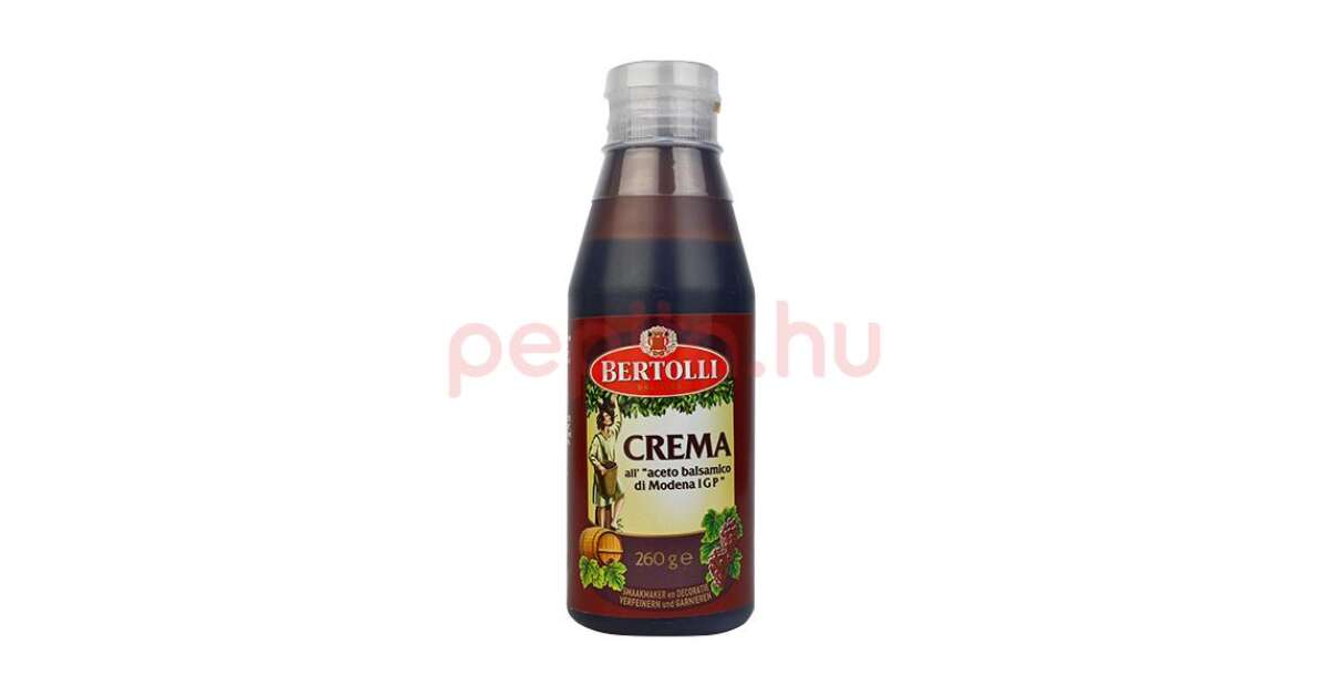 BERTOLLI CREMA - KRÉMES BALZSAMECET SZŐLŐMUSTTAL 260G | Pepita.hu