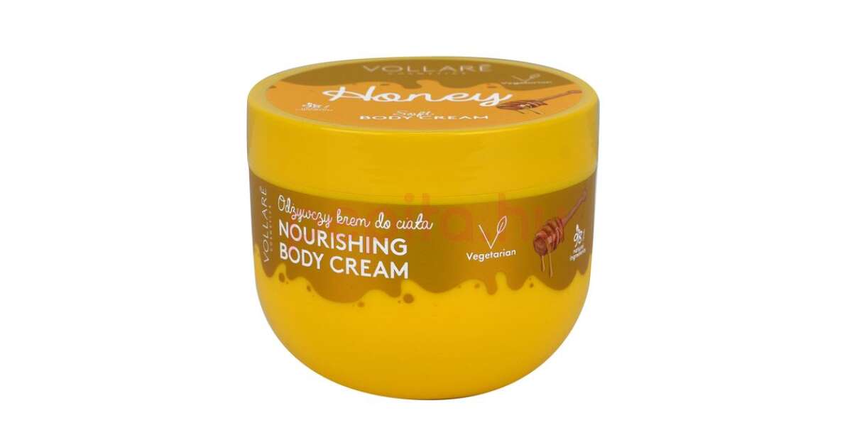 VOLLARÉ INTENSIVE SKIN NOURISHING BODY CREAM WITH HONEY EXTRACT - 100% ...