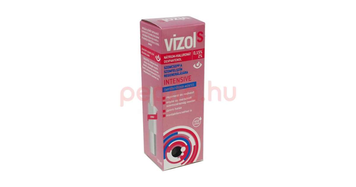 VISOL S INTENSIVE SOLUTION EYE DROPS 10ML | Pepita.com