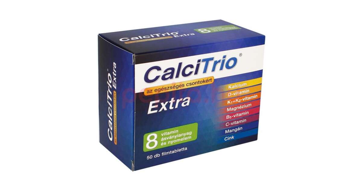 CALCITRIO EXTRA FILMTABLETTA 50DB | Pepita.hu