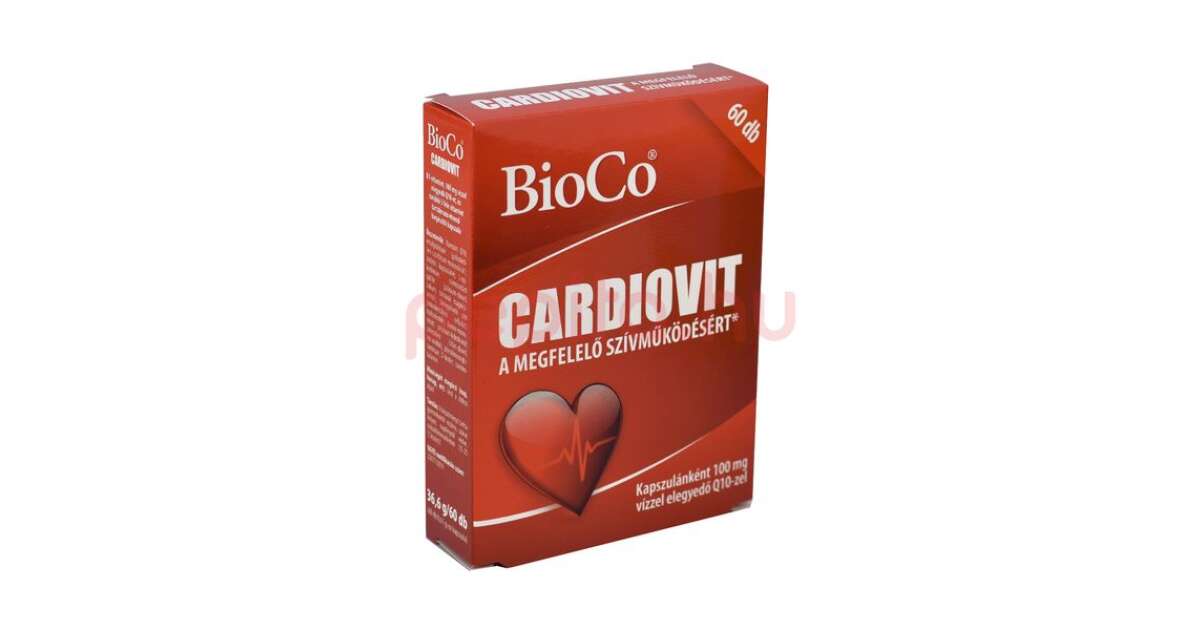 BIOCO CARDIOVIT KAPSZULA 60DB | Pepita.hu