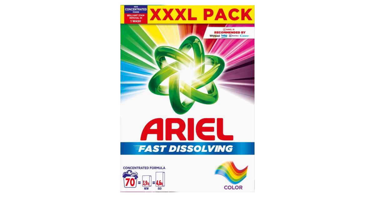 Ariel Color Washing powder for 70 washes 3 85kg Pepita