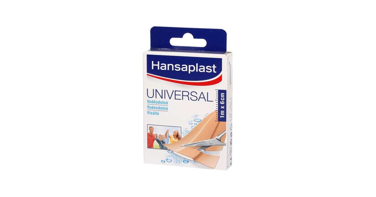 Sebtapasz HANSAPLAST Universal vízálló vágható 1 m x 6 cm | Pepita.hu